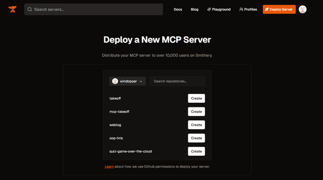 나만의 MCP 서버 만들기 (with. Smithery)